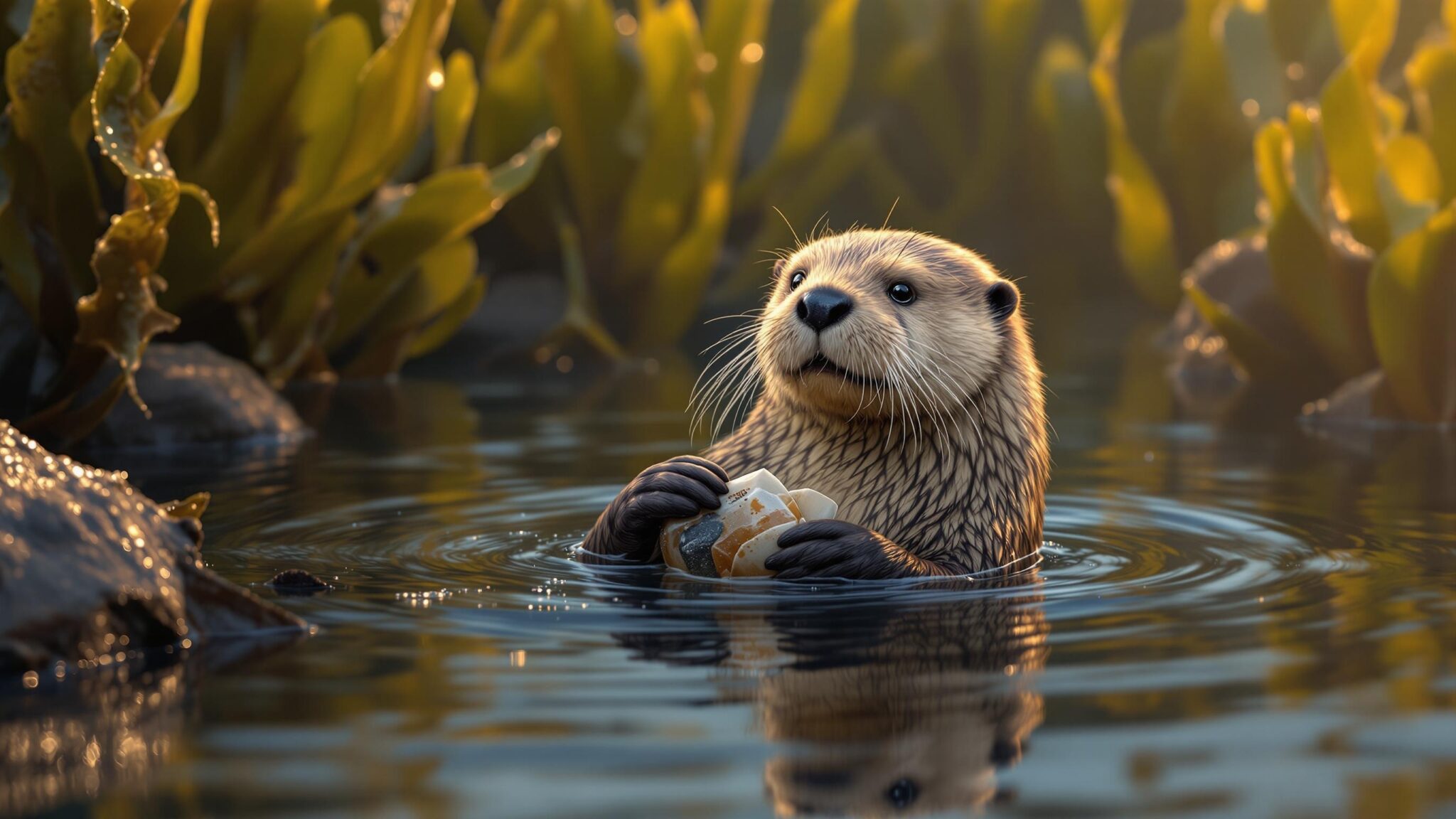 North American River Otter - Animal Streets