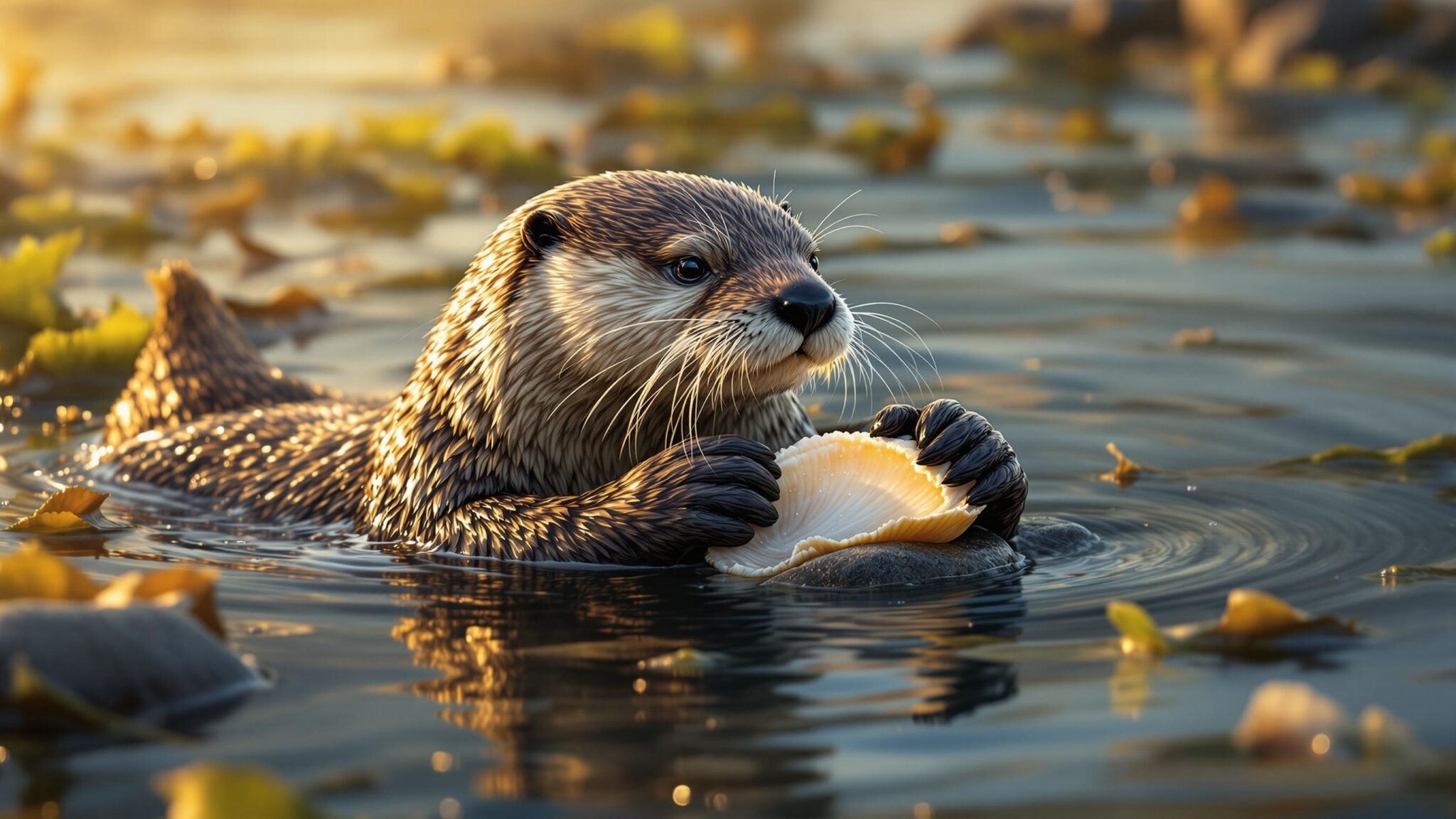 North American River Otter - Animal Streets