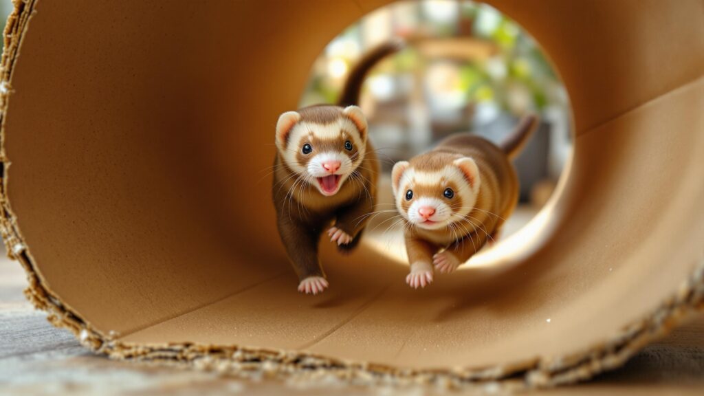 Domestic Ferret - Animal Streets