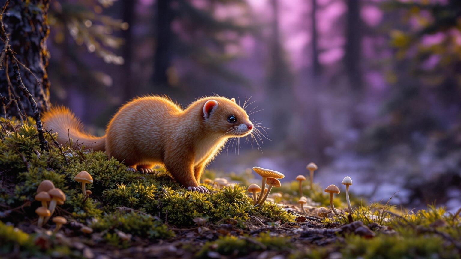Siberian Weasel - Animal Streets