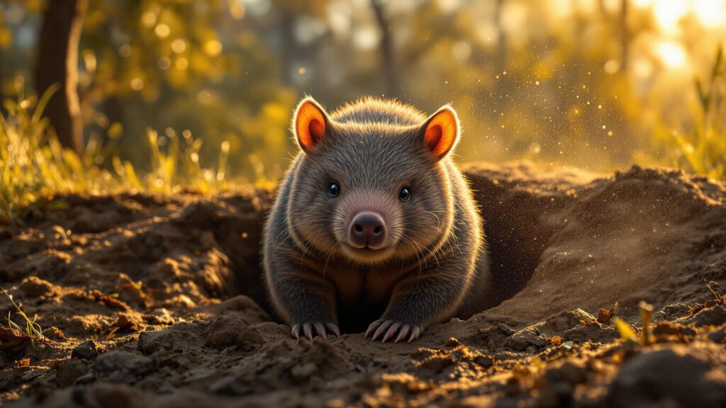 Common Wombat - Animal Streets