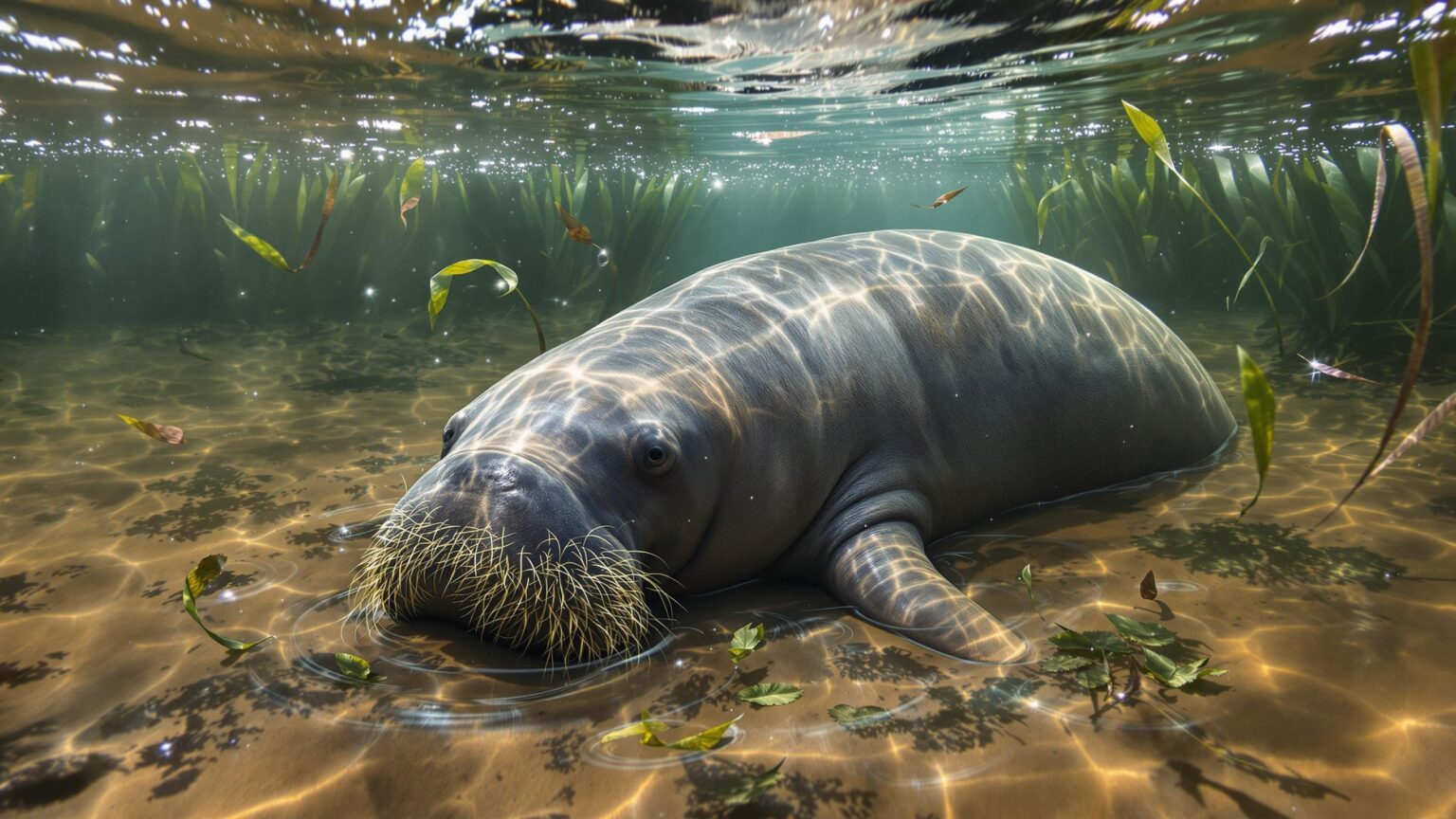 African Manatee - Animal Streets