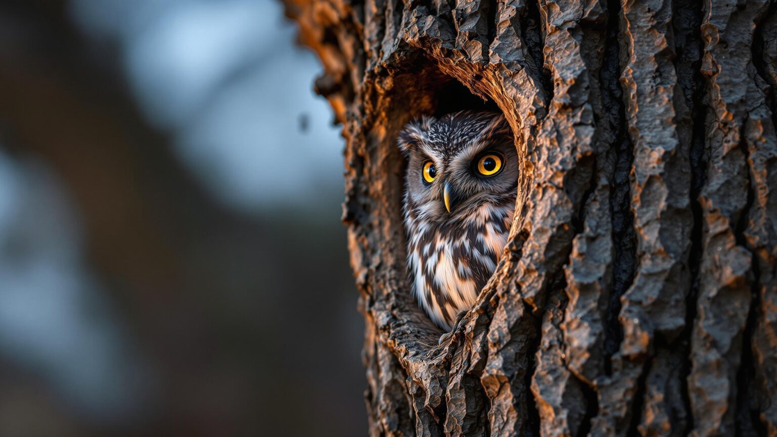Eastern Screech Owl - Animal Streets