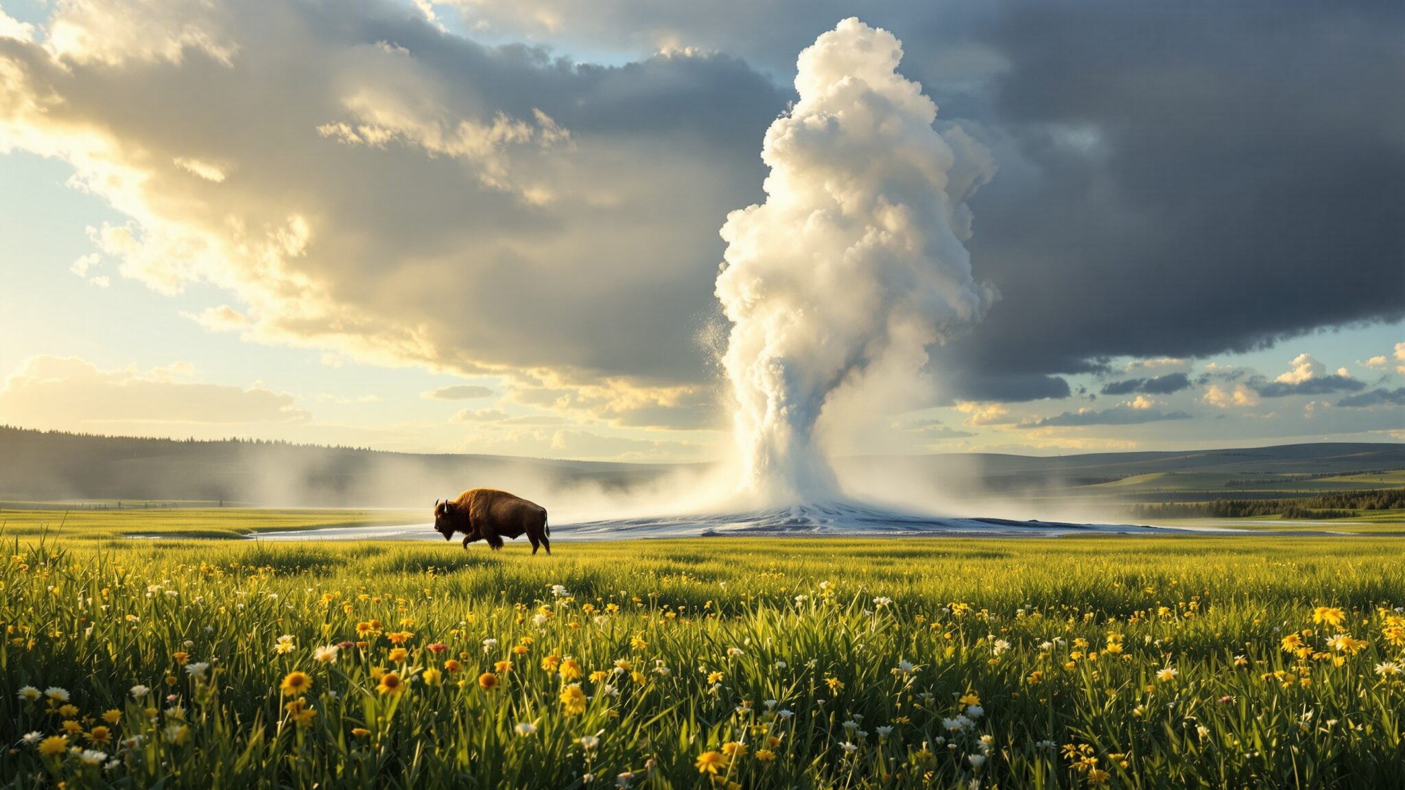 Yellowstone Bison: The Untamed Kings of the Plains - Animal Streets