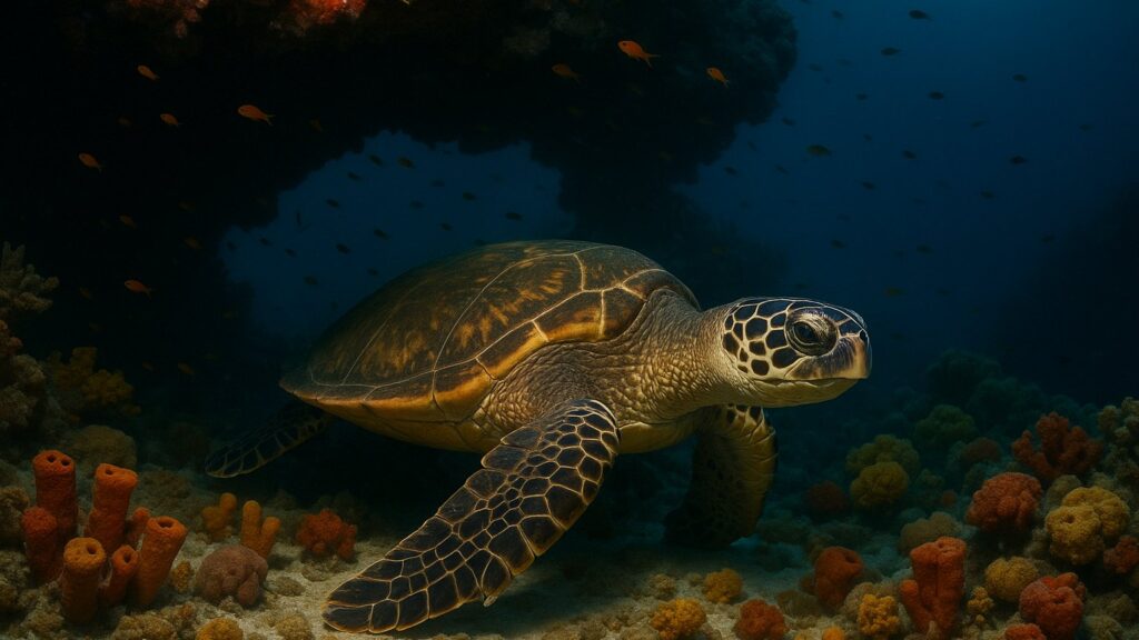Hawksbill Sea Turtle - Animal Streets