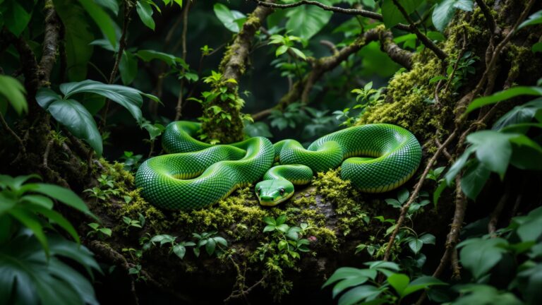 Emerald Tree Boa - Animal Streets