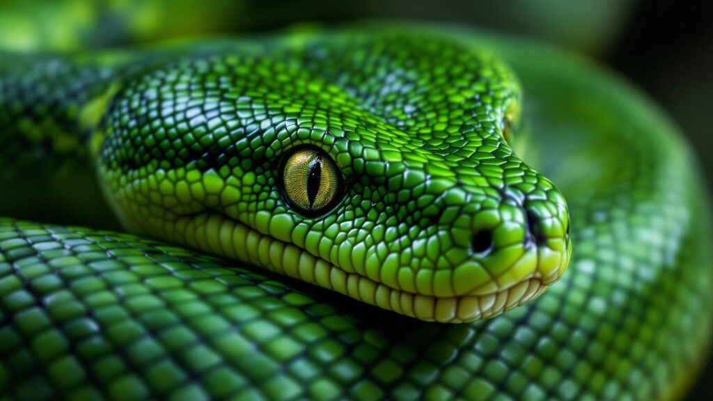 Emerald Tree Boa - Animal Streets