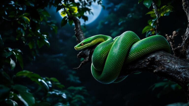 Emerald Tree Boa - Animal Streets