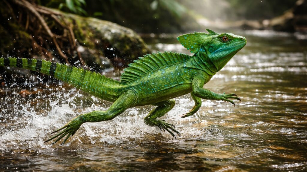 Green Basilisk - Animal Streets
