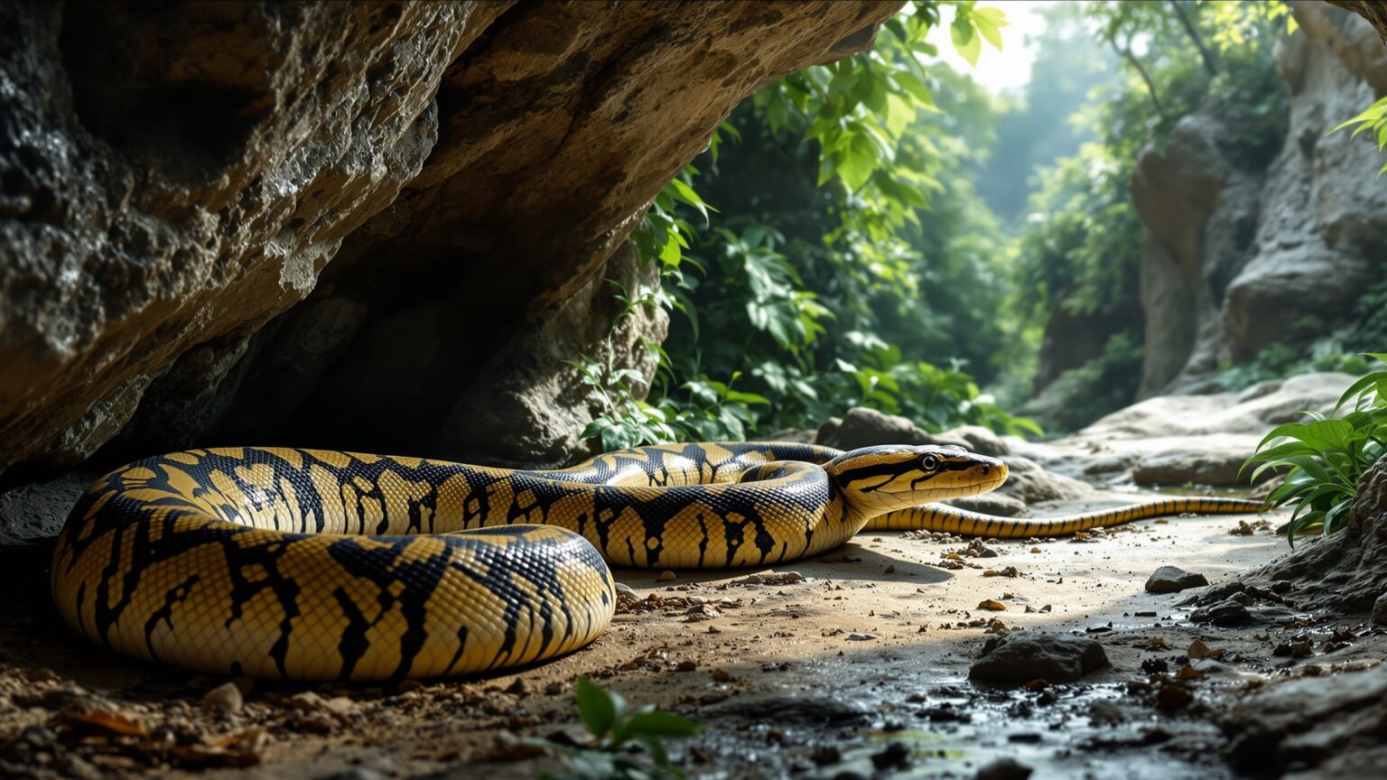 Reticulated Python - Animal Streets